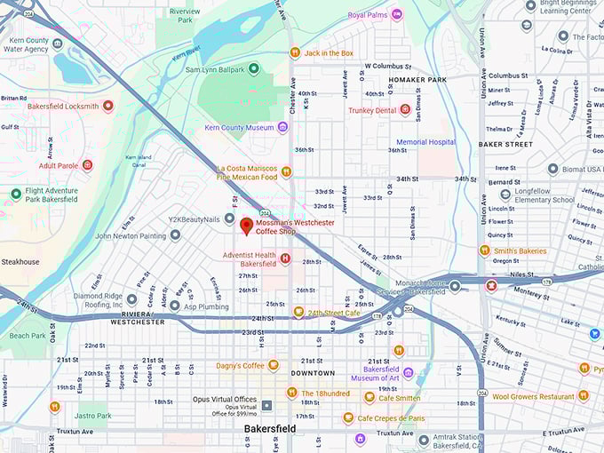 16. mossman's westchester coffee shop map
