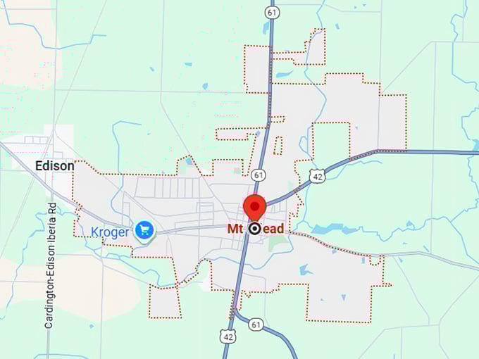 mt gilead, oh map