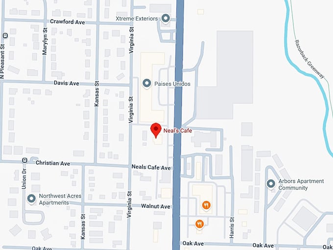 16. neal’s cafe map