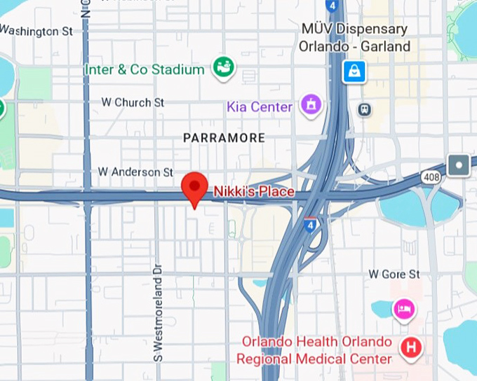nikki's place map