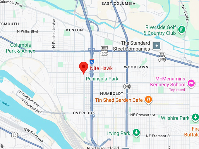 16. nite hawk map