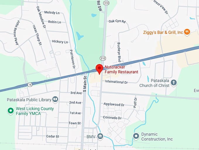 16. nutcracker family restaurant map