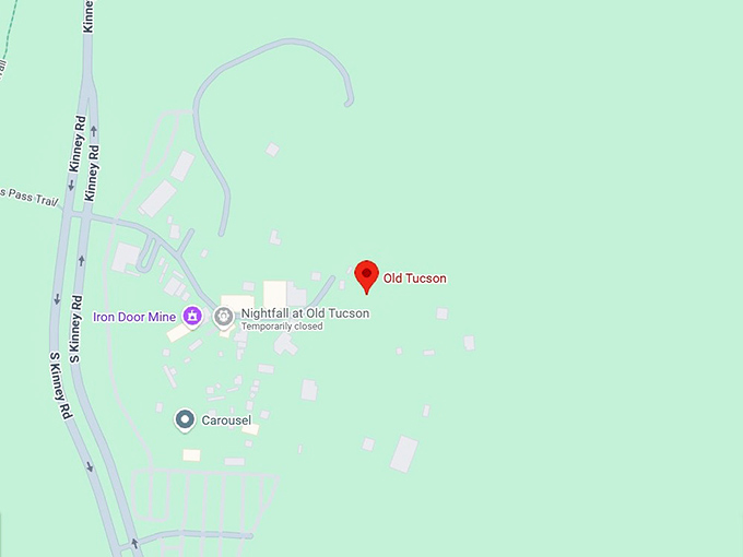 16. old tucson map