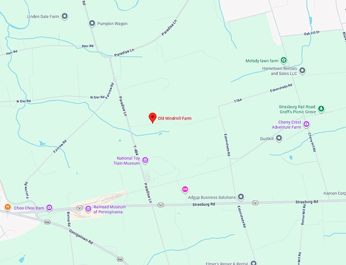 16. old windmill farm map