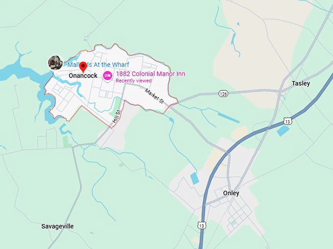 16. onancock map