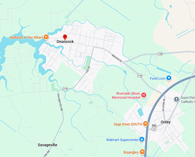 16. onancock map