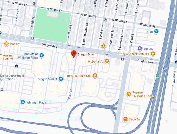 16. oregon diner map