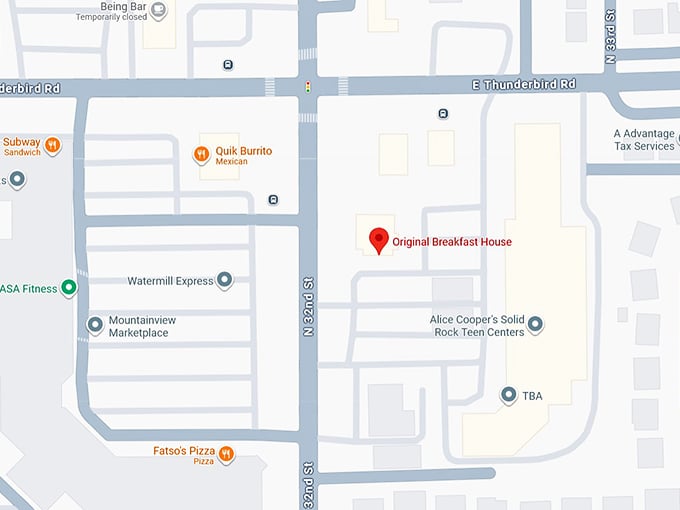 16. original breakfast house map
