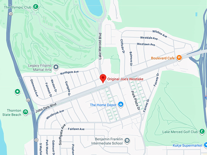 16. original joe’s westlake map
