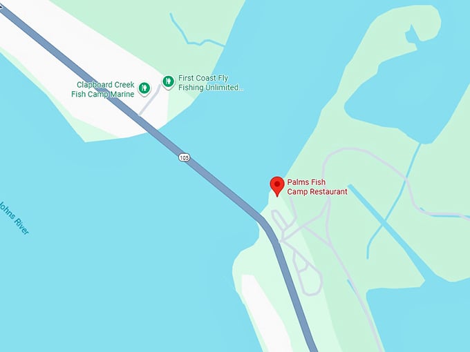 palms fish camp map