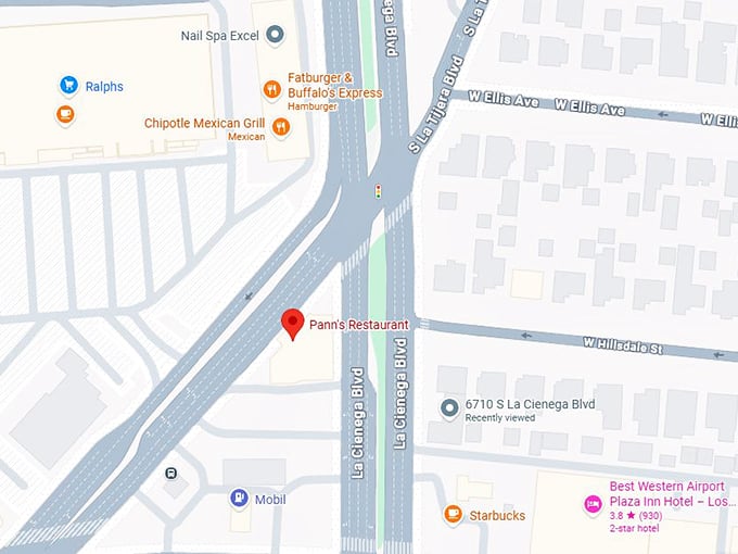 16. pann’s restaurant map