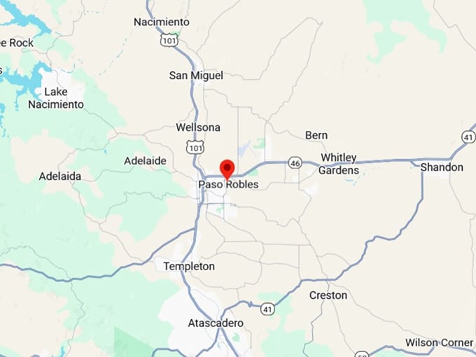 16. paso robles map