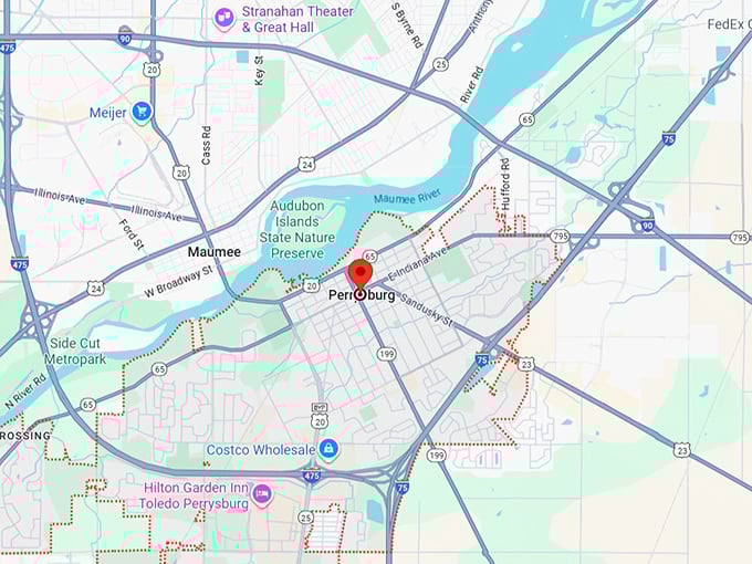 16. perrysburg, oh map