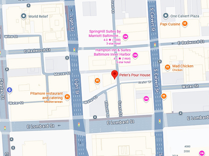 16. peter’s pour house map