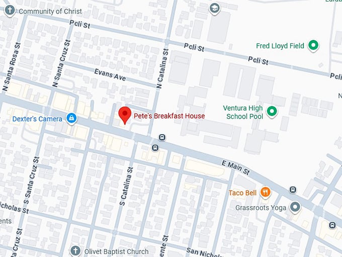 16. pete's breakfast house map