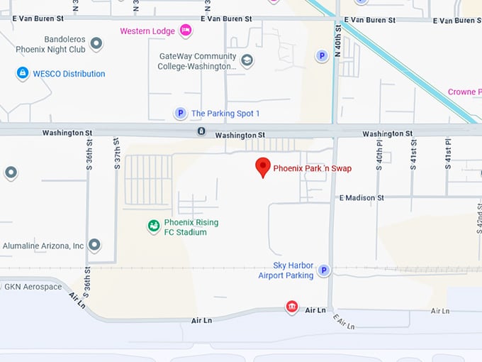 16. phoenix park ‘n swap map