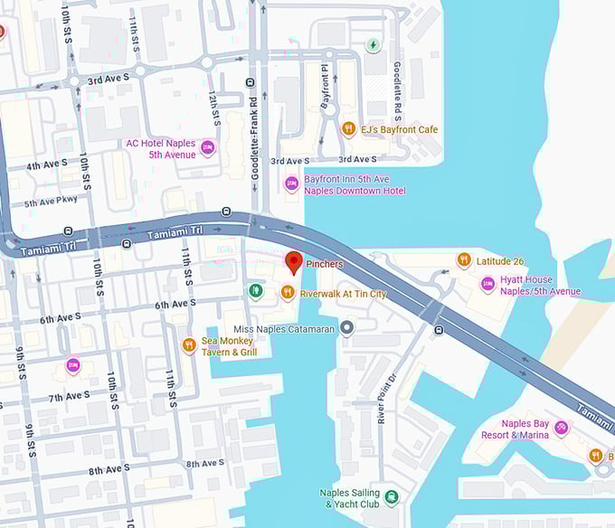 16. pinchers map
