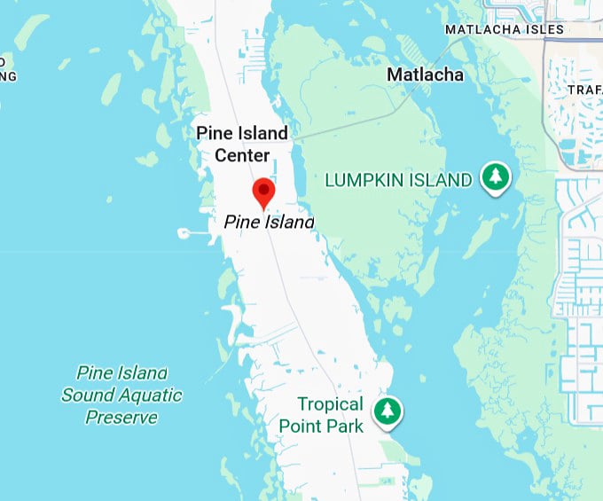 16. pine island map