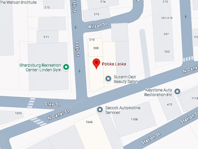 16. polska laska polish café map