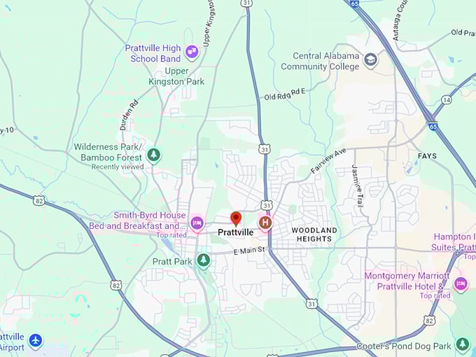 16. prattville map