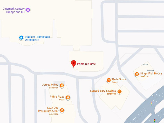 16. prime cut café map