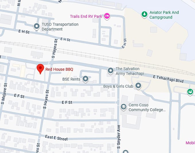 16. red house bbq map