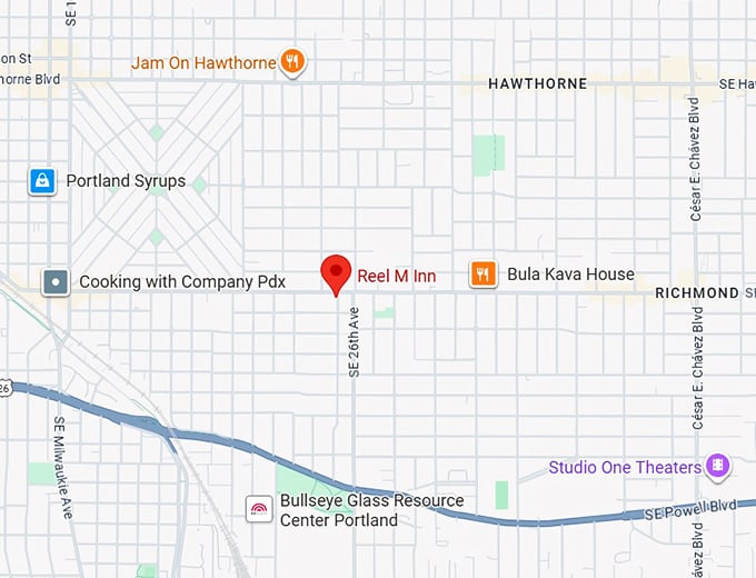 16. reel m inn map