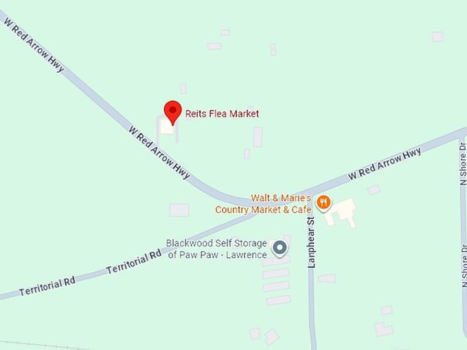 16. reits flea market map