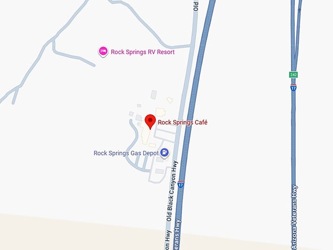 16. rock springs café map