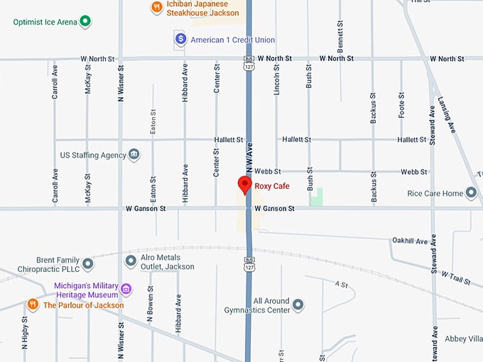 16. roxy cafe map