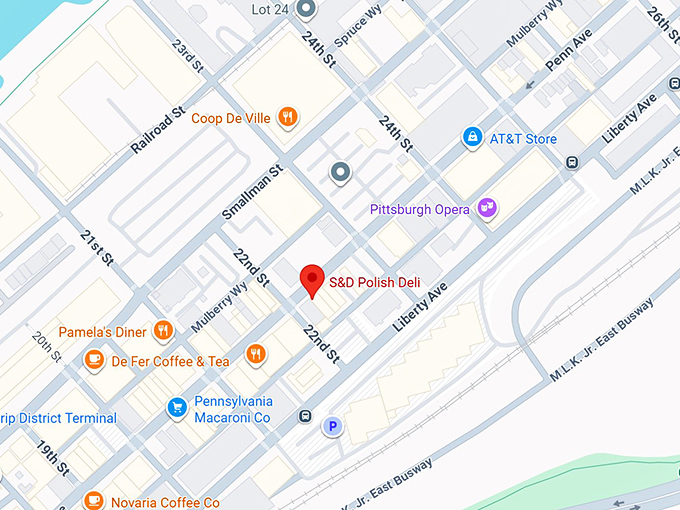 16. s&d polish deli map