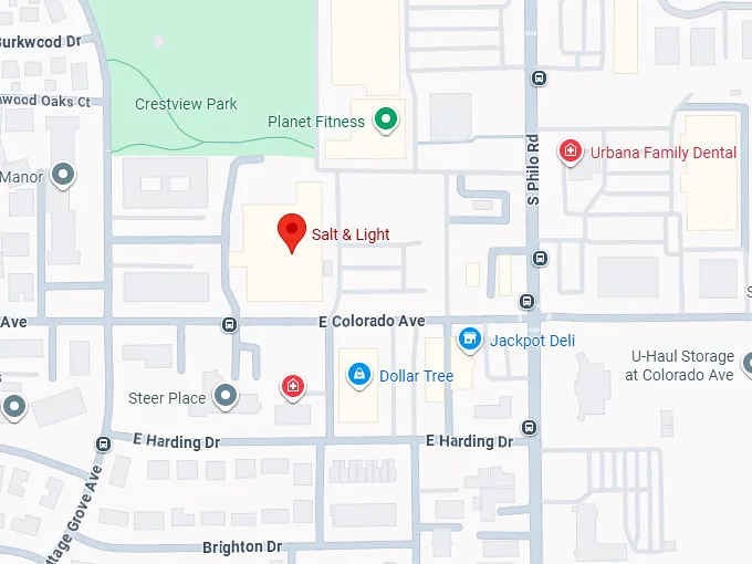 16. salt & light thrift map