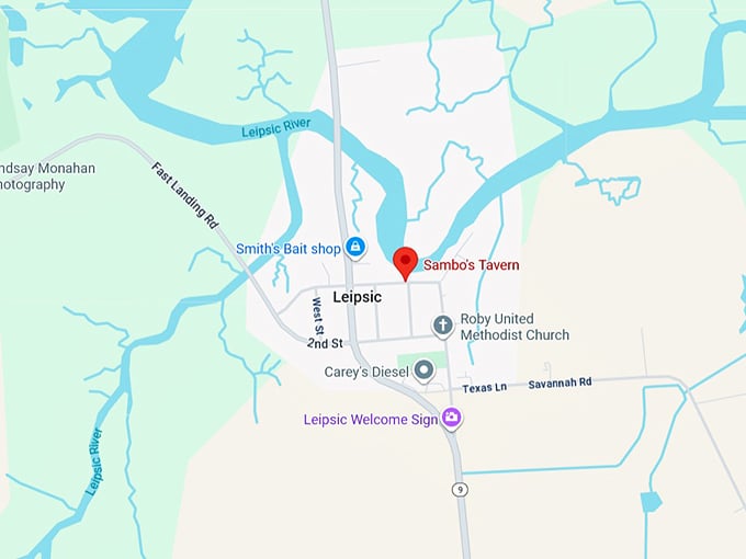 16. sambo’s crab shack (carryout) map