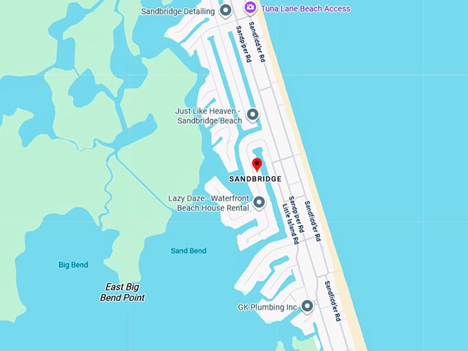 16. sandbridge map