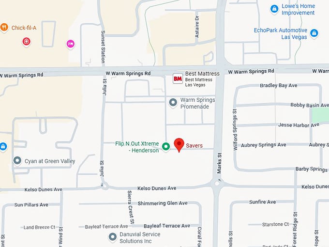 16. savers map