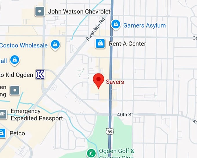 16. savers map
