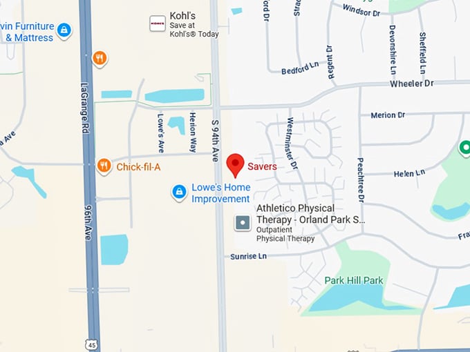 16. savers map