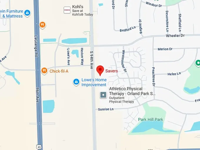 16. savers map