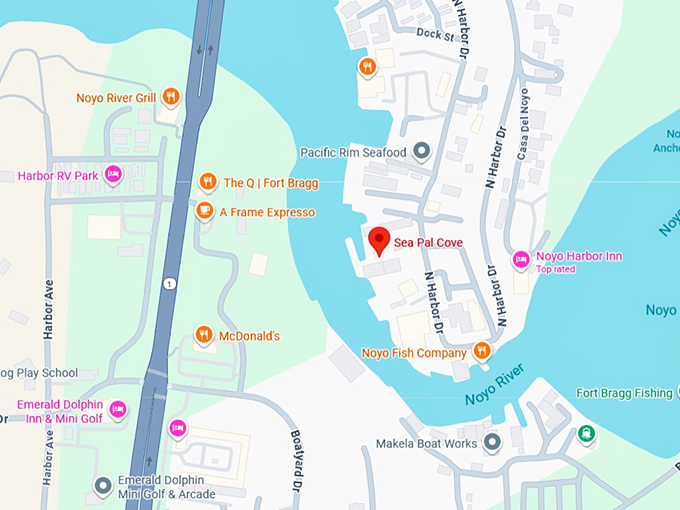 16. sea pal cove map