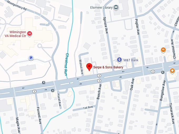 16. serpe & sons bakery map
