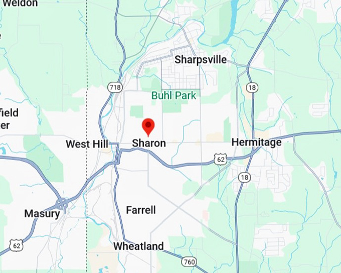 16. sharon map