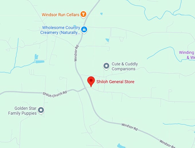 16. shiloh general store map