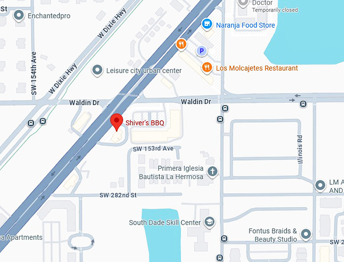 shiver's bbq map