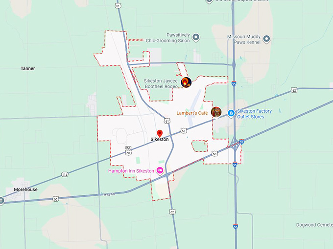 16. sikeston mo map