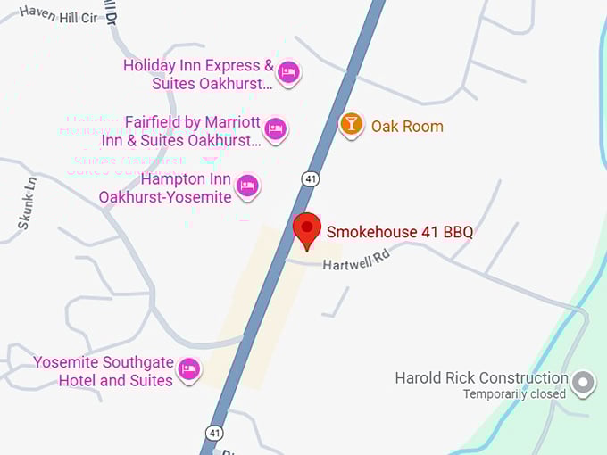 16. smokehouse 41 bbq map