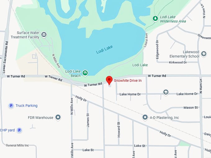 16. snowhite drive in map