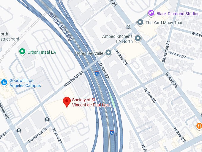 16. society of st. vincent de paul los angeles thrift store map