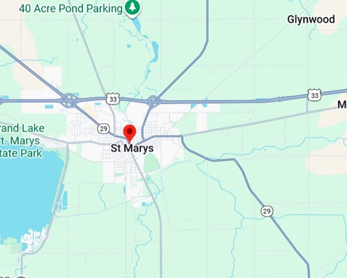 16. st. marys map