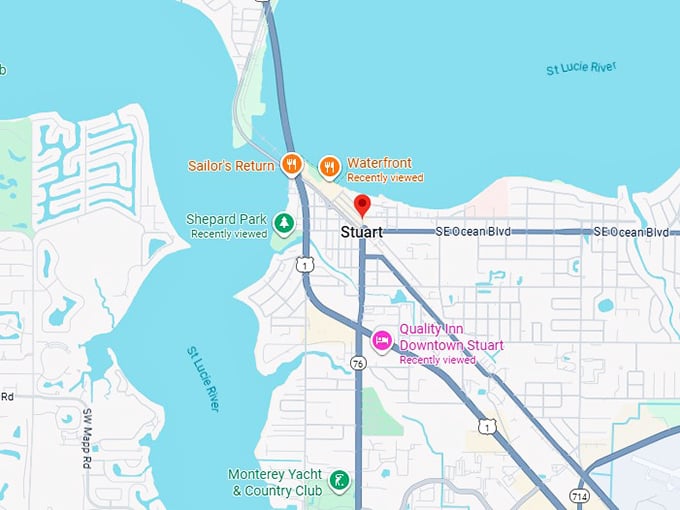 16. stuart, florida