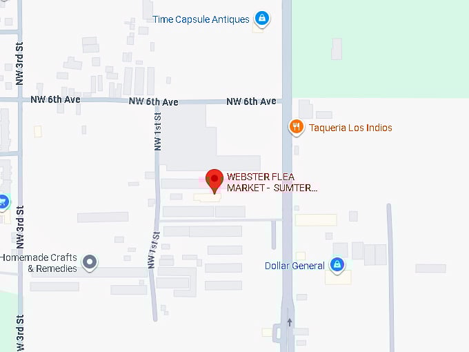 16. sumter county flea market map